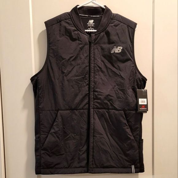 New Balance | Jackets & Coats | Newbalance Impact Grid Black Fleece ...